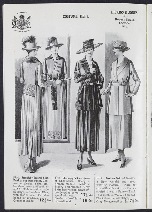 Dickins And Jones Fashion And Consumption In The First World War