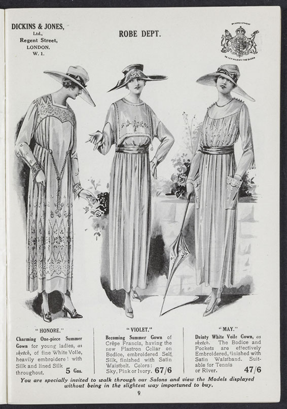 Dickins And Jones Fashion And Consumption In The First World War