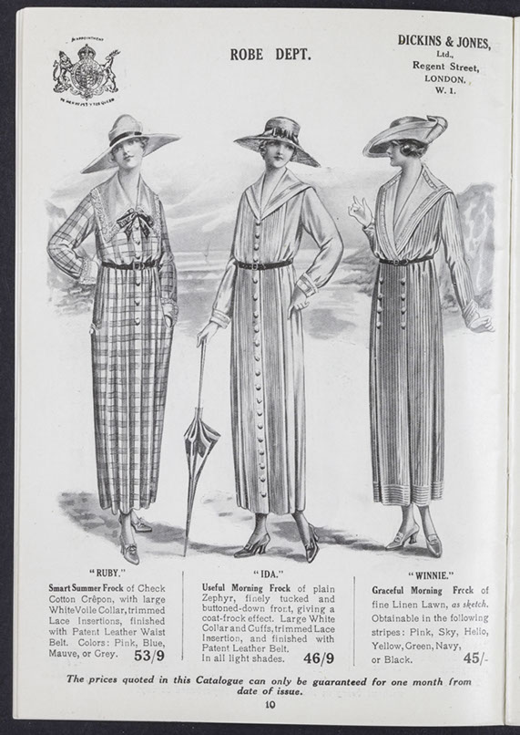 Dickins And Jones Fashion And Consumption In The First World War